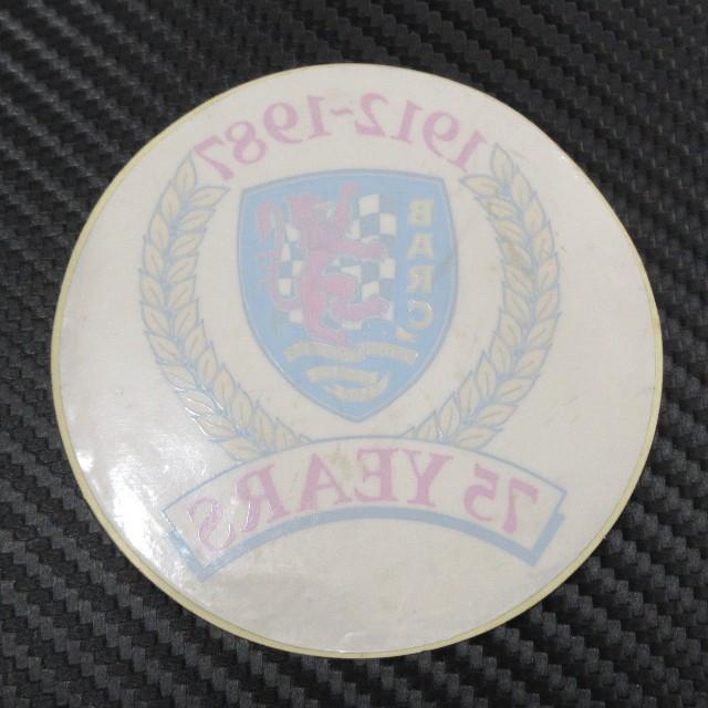 BARC 75周年記念ステッカー 1912〜1987 内貼用 : AC MINDS AUTOJUMBLE - 通販 - Yahoo!ショッピング