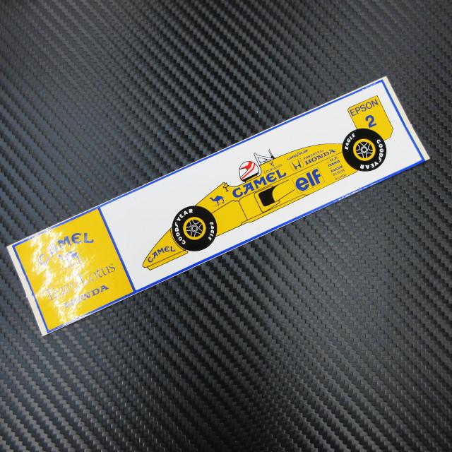 Team Lotus CAMEL 1987/ロータス No.2 プリント ステッカー : AC MINDS AUTOJUMBLE - 通販 ...