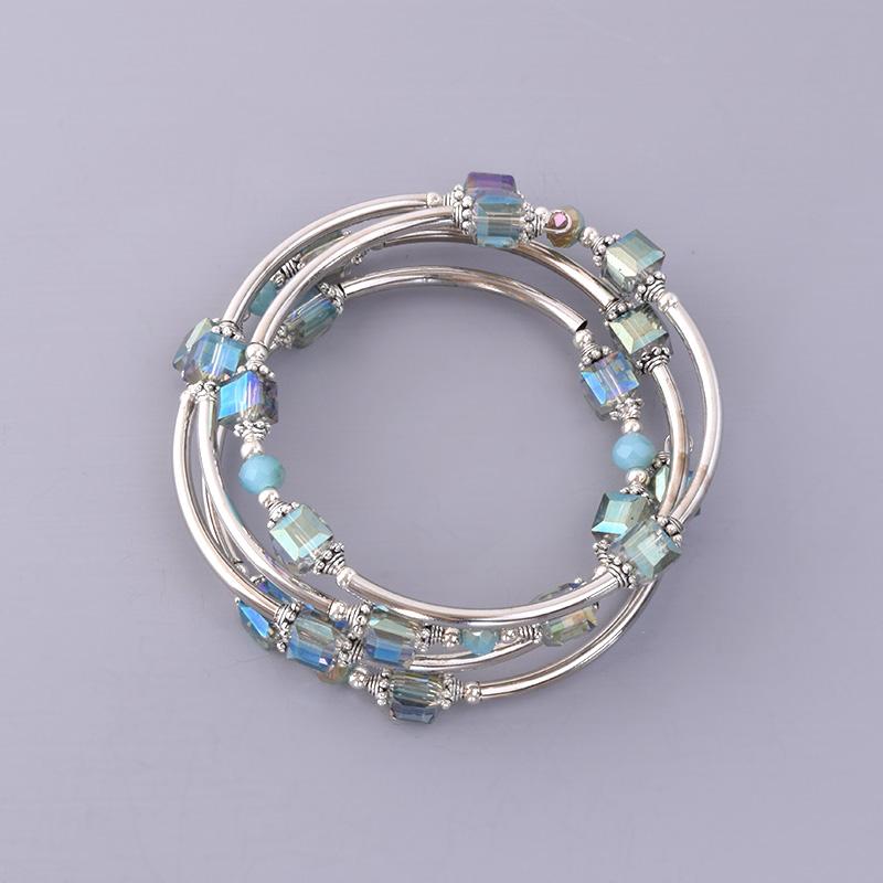 ブレスレット レディース バングル アクセサリー ビーズ 可愛い 人工宝石 個性的 パーティ お呼ばれ : rm10062 : アクセサリー ...