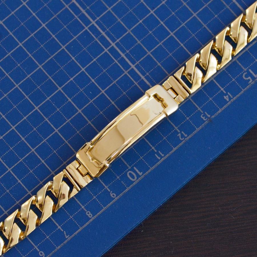 喜平ブレスレット 18金 K18 メンズ 地金 プレート イエローゴールド 20cm キヘイ : アクセサリーマート 職人が造る喜平の店 - 通販 - Yahoo!ショッピング