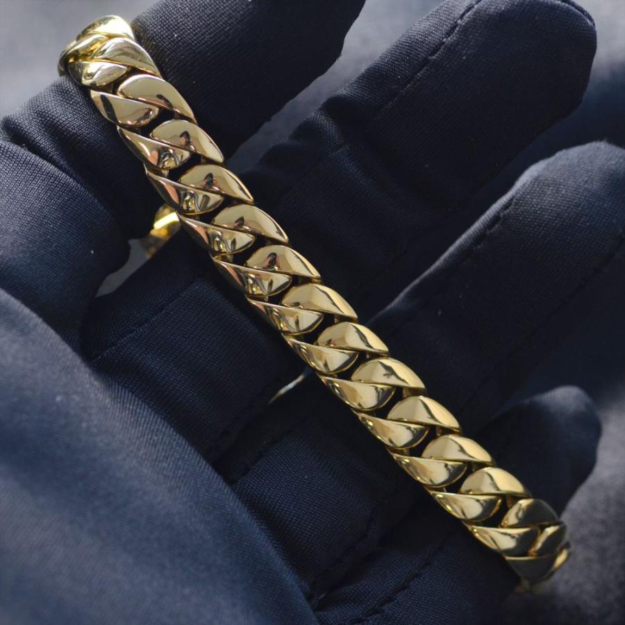 【5/5(月)★12%クーポン】喜平 ブレスレット 24金 ダイヤモンド 2.8カラット K24 24K 純金 20cm ゴールド メンズブレスレット マイアミキューバン キヘイ ...