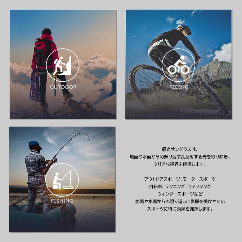 調光偏光サングラス U627 ライトカラー 紫外線で色が変わる デカ 大きい スクエア ウェリントン UVカット メンズ レディース 共用 ...