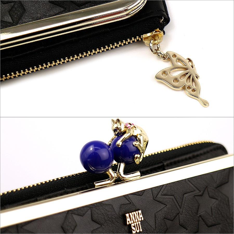 ANNA SUI アナスイ 財布 レディース 長財布 プレイングキャット ANNA SUI アナスイ 財布 レディース 長財布 プレイングキャット
