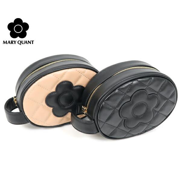 MARY QUANT ***マリークワント スクエアキルトデイジーパッチ ワンハンドルポーチ : ACE-WEB - 通販 - Yahoo!ショッピング