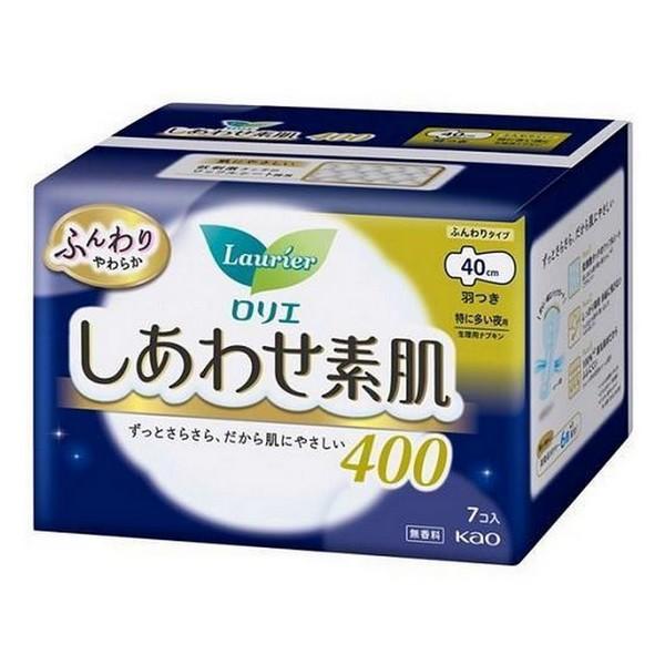 ロリエ 《花王》 しあわせ素肌 特に多い夜用40cm 羽つき 7個 【医薬部外品】 : ドラッグ 青空 - 通販 - Yahoo!ショッピング