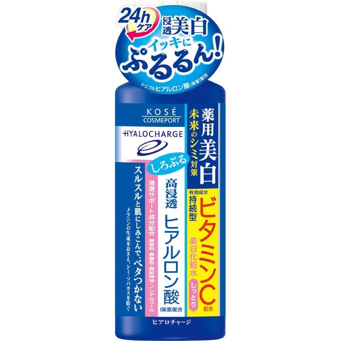 KOSE 《コーセー》 ヒアロチャージ 薬用 ホワイト ローション M （しっとり） 180mL 【医薬部外品】 : ドラッグ 青空 - 通販 - Yahoo!ショッピング