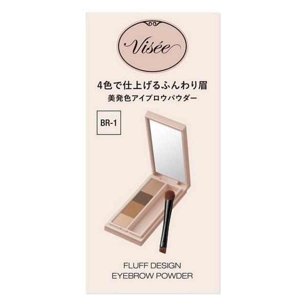 Visee 《コーセー》 ヴィセ フラッフデザイン アイブロウパウダー BR-1 ライトブラウン 3.4g : ドラッグ 青空 - 通販 - Yahoo!ショッピング