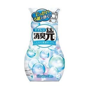 《小林製薬》 トイレの消臭元 ふんわり清潔せっけんの香り 400ml (トイレ用消臭芳香剤) : ドラッグ 青空 - 通販 - Yahoo ...