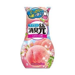《小林製薬》 トイレの消臭元 もぎたて白桃の香り 400ml (トイレ用消臭芳香剤) : ドラッグ 青空 - 通販 - Yahoo!ショッピング