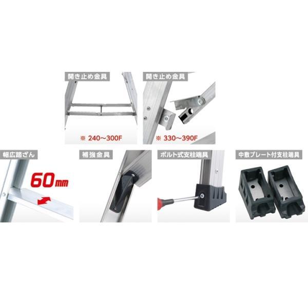 ALINCO アルインコ 専用脚立 MXB-300F 天板高さ2.88m 質量14.9kg （個人宅配送不可）（北海道・沖縄・離島は送料別途） : 現場屋本舗ヤマニシデポ - 通販 ...