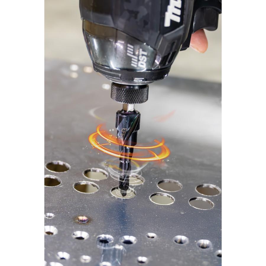 EFFORT エホート EBK-414M ステン用痛快バカ穴ドリル サイズ4/8/7/9/12/14mm 径間ピッチ8mm 段数6 全長80mm : 現場屋本舗ヤマニシデポ - 通販 ...