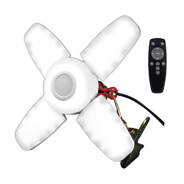 FMC フジマック スピーカー付LEDパワーランプ PWL-40SP 明るさ4500ルーメン リモコン付き : 現場屋本舗ヤマニシデポ - 通販 - Yahoo!ショッピング