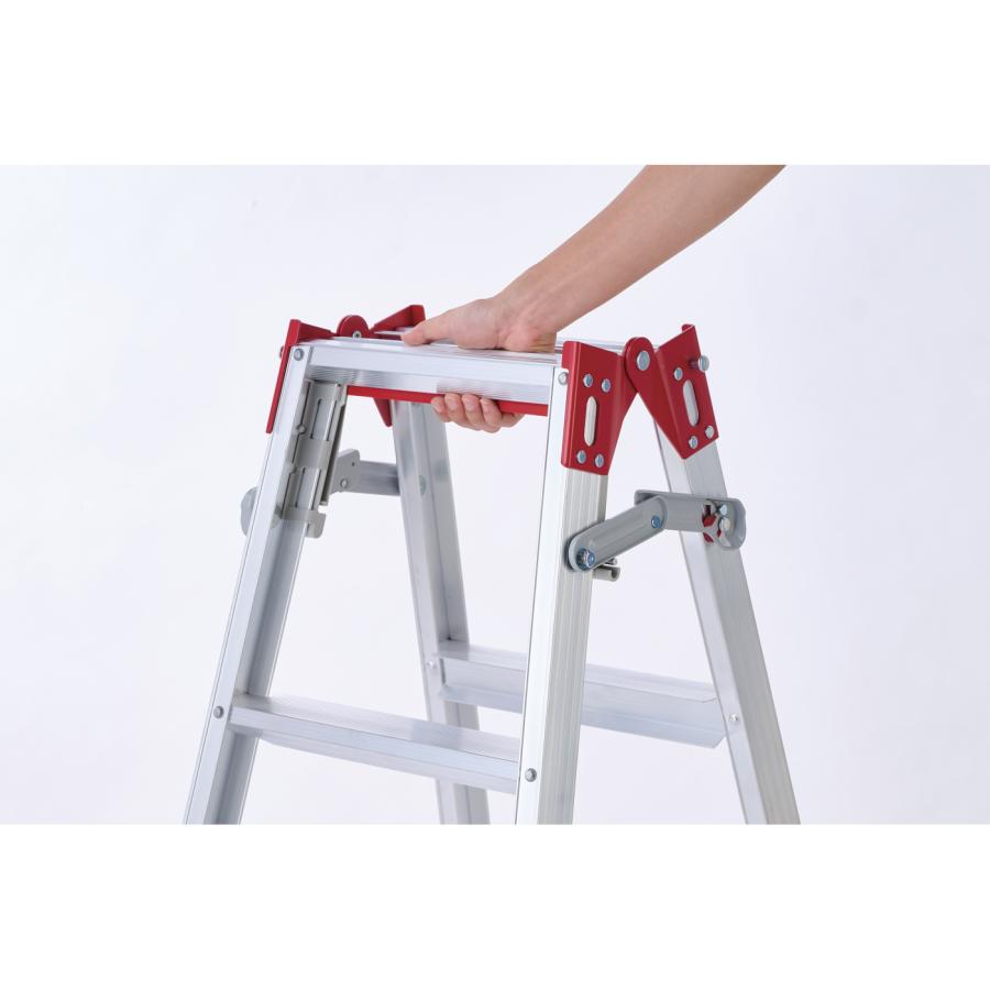 長谷川工業 伸縮式脚立 RYZ-12d 天板高さ1.02-1.33m はしご時長さ2.14-2.78m 質量7.1kg はしご兼用タイプ Hasegawa 個人宅配送不可 : 現場屋本舗ヤマ ...