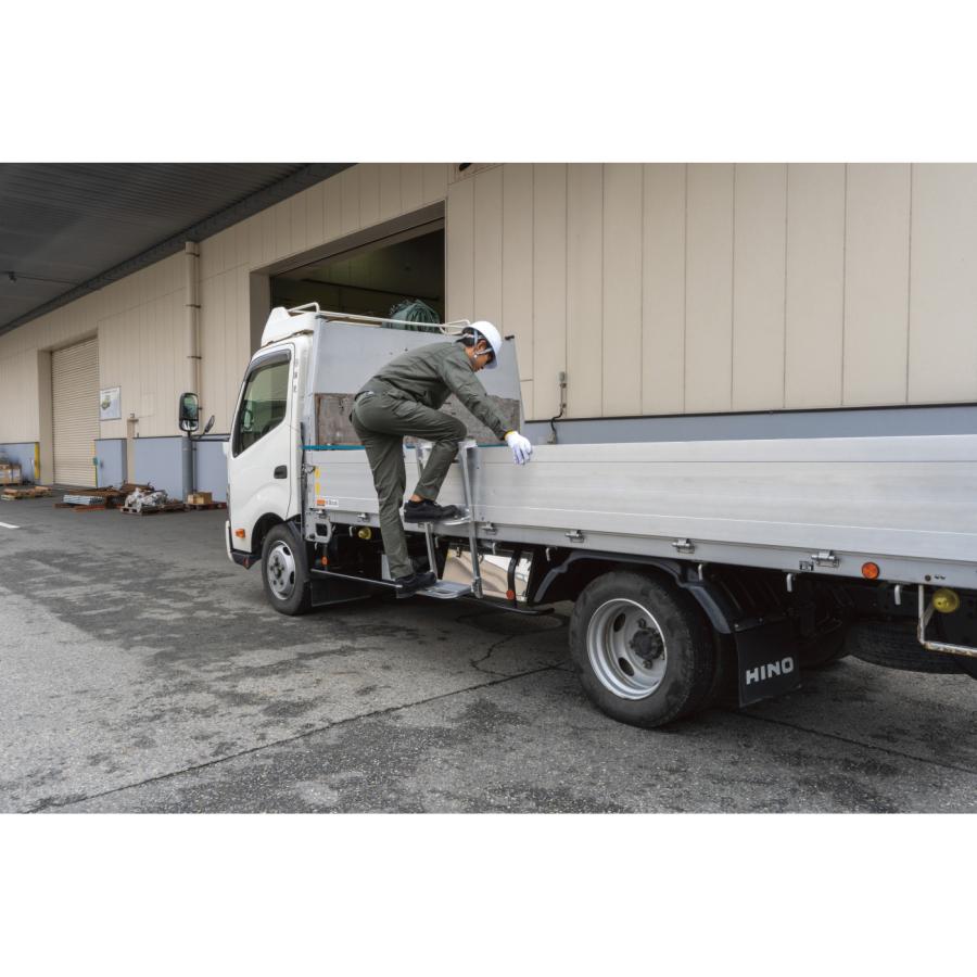 長谷川工業 トラック荷台昇降ステップ TSH-4074 あおり用 全長0.85m 質量2.6kg Hasegawa 個人宅配送不可 : 現場屋本舗ヤマニシデポ - 通販 - Yahoo!ショッピング