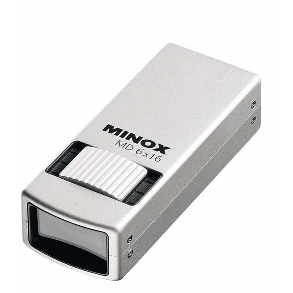 MINOX ミノックス単眼鏡 ポケットモノキュラーMD 6x16 望遠鏡倍率6倍 メタルボディ スライド式ピントレバー [日本正規品] :MX ...