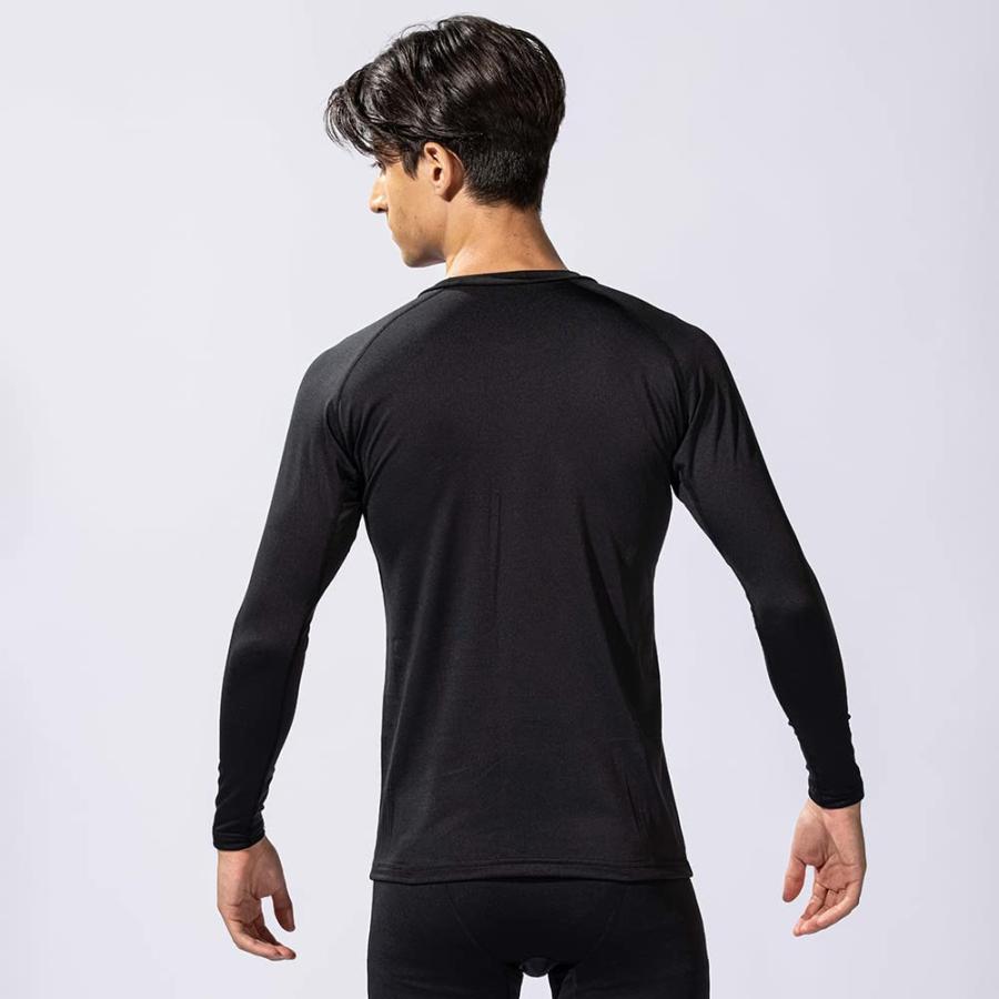 (1個までメール便選択可) おたふく手袋 JW-276 BTパワーストレッチ サーモデオ クルーネックシャツ ブラック S〜3L : 現場屋本舗ヤマニシデポ - 通販 - Yahoo!ショッピング