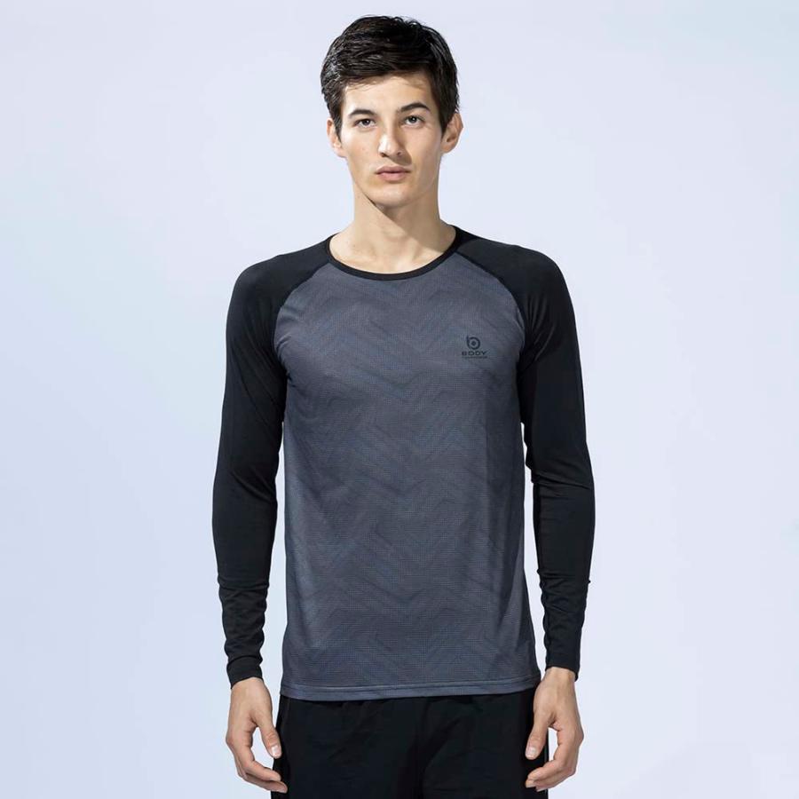 (2個までメール便選択可) おたふく手袋 JW-606 BTクールメッシュ ロングスリーブ クルーネックシャツ 81.ジググレー 夏用 S M L LL 3L BODYTOUGHNESS ...