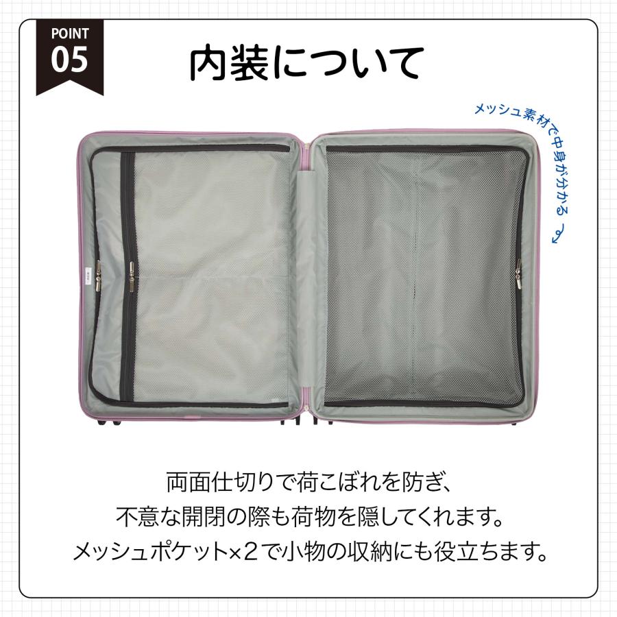 Ace（エース） スーツケース ファームロード エキスパンダブル