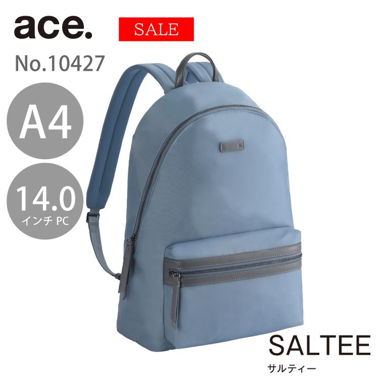 ace. GENE LABEL セール レディースビジネス A4 14.0インチ ビジネスリュック エース リモート テレワーク サルティ ...