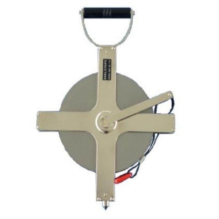 ステンレス巻尺 エキスパート STE-100 100m巻 ステンレススチールテープ 両面目盛 日本度器 国産 JIS1級 :doki ...