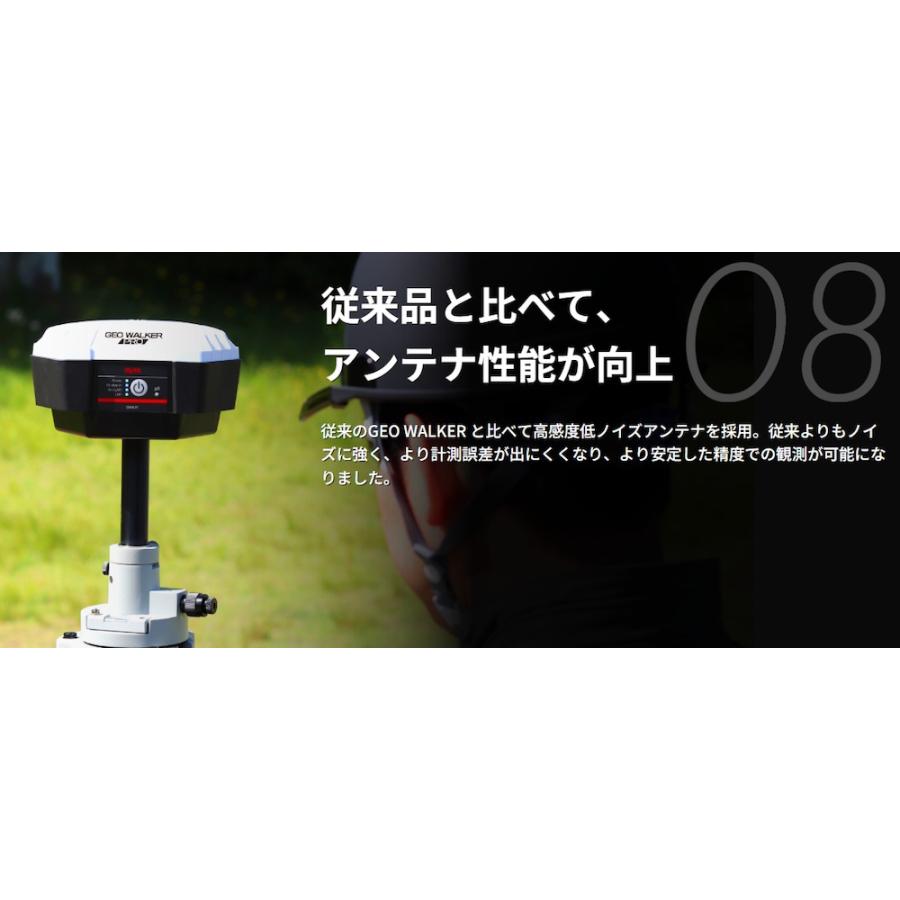 myzox 2周波RTK-GNSS受信機 GEO WALKER PRO本体 GW01P 国土地理院認定1級取得 FIELD-TERRACE・快 ...