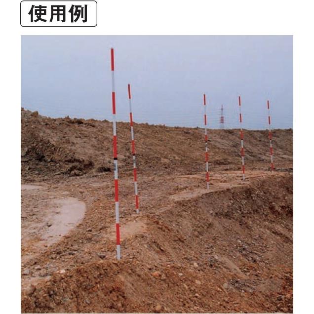 MYZOX マイゾックス マイポール 2m2段 MYPL-22 伸縮式ア ルミ製ポール [アルミポール 箱尺 標尺 現場写真 位置確認 土木工事 測量] :my-031001:現場用品専門EC ...