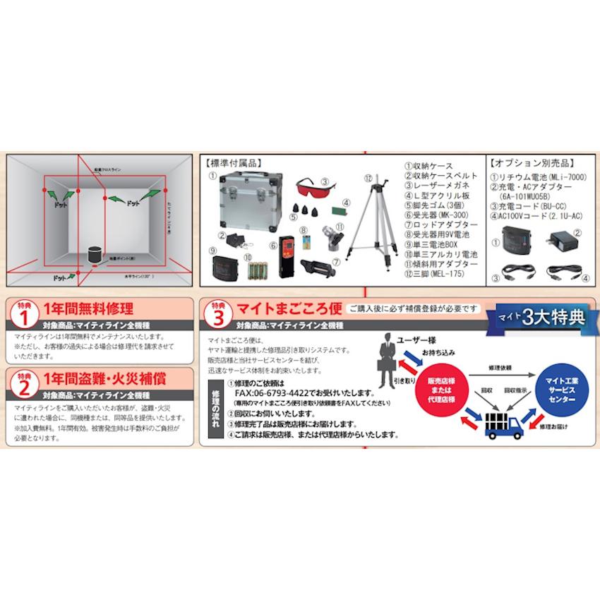 サンピース レーザー墨出器 SPLA−42RP 水平1方向・縦4方向(両縦/矩)・鉛直クロスライン・地墨点 受光器・三脚付き 屋内外兼用 建築 墨出し : 現場用品専門ECストア 現場監督 ...