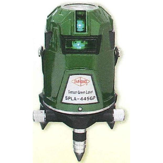 墨出し器 サンピース SPLA−445GP グリーンレーザー墨出器 受光器・三脚付き 屋内外兼用 建築 墨出し : 現場用品専門ECストア 現場監督 - 通販 - Yahoo!ショッピング