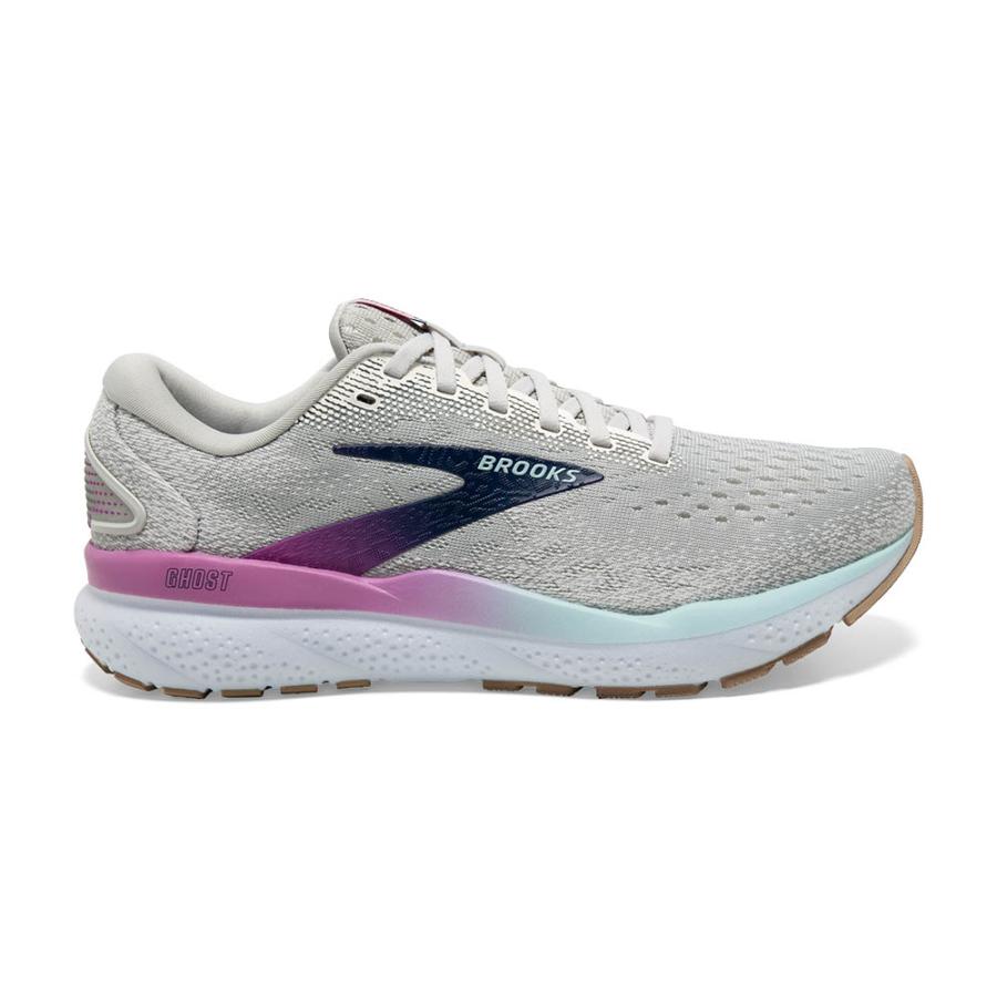 BROOKS ゴーストW-4072 BRW4072 グレー/ブルー : アキレスショップ - 通販 - Yahoo!ショッピング