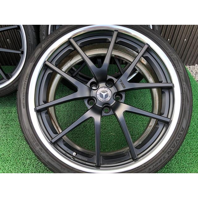 ★美品★TWS ライツェント WS05 20インチ 鍛造 ホイール 9J +45 112 5H 255/30ZR20 ADVAN タイヤ 4本 [メルセデスベンツ] : 04887 : エイト ...