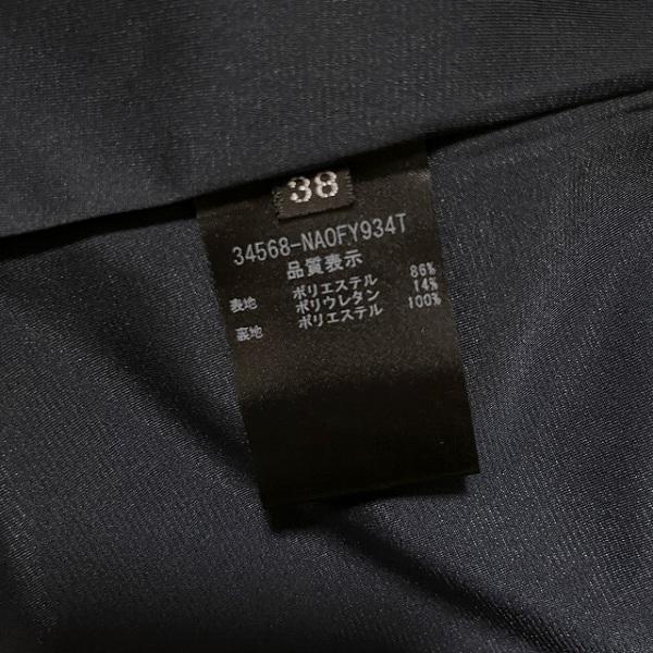 FOXEY NEW YORK #snc フォクシーニューヨーク ワンピース 38 紺 34568 無地 フレア ノースリーブ レディース ...