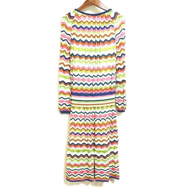 #anc エムミッソーニ M MISSONI ワンピース 42 マルチ ニット シェブロン柄 レディース [743831] : 743831 : アクイールヤフーショップ - 通販 ...