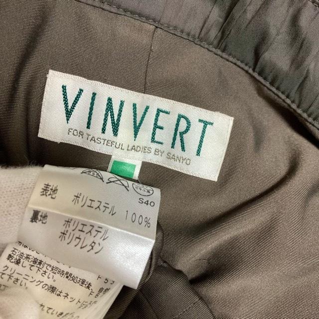#anc SALE バンベール VINVERT ジャケット 9AR 茶系 光沢 シワ加工 レディース [747418] : アクイールヤフーショップ - 通販 - Yahoo!ショッピング