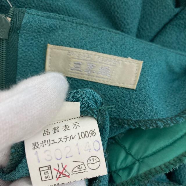 #anc 三年坂 シャツ ブラウス カットソー M 緑 ちりめん ラインストーン バックボタン レディース [770429] : アクイール ...