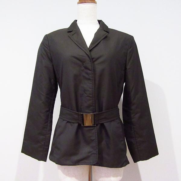 #wnc エスマックスマーラ S Maxmara ジャケット 40 こげ茶 中綿 薄手 イタリア製 美品 レディース [779830 ...