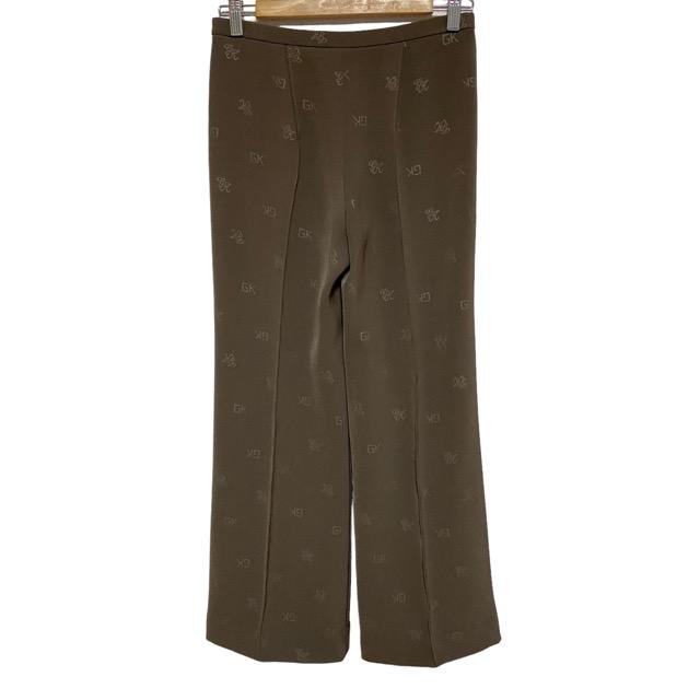 伊太利屋（Italiya） #anc GKITALIYA パンツ 9 茶 ロゴ柄 レディース [784696] : アクイールヤフーショップ ...