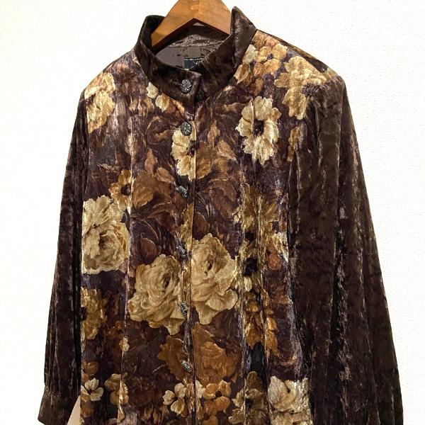 Leilian #wnc SALE レリアン コート 11 茶 ベロア調 花柄 レディース [791656] : アクイールヤフーショップ ...