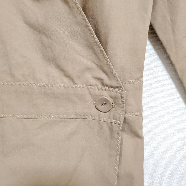 YOSHIE INABA #anc ヨシエイナバ YOSHIEINABA ワンピース 2 ベージュ シャツワンピース カシュクール 七分袖 ...