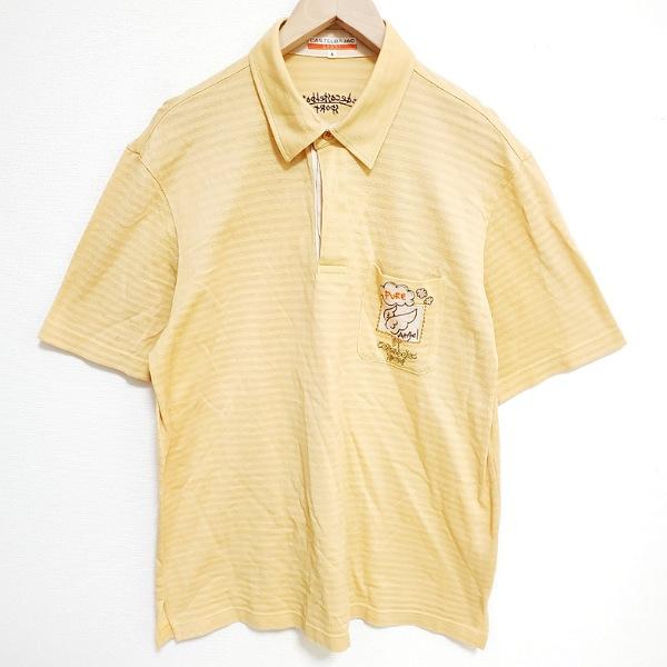 CASTELBAJAC #snc カステルバジャック スポーツ Castelbajac SPORT ポロシャツ 4 黄色 刺繍 ボーダー メンズ [804868] : アクイールヤフーショップ ...