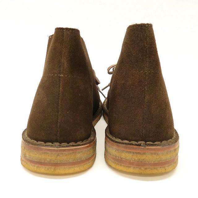 #wns クラークス Clarks ブーツ 7 1/2 茶 デザートブーツ スエード メンズ [824310] : アクイールヤフーショップ ...