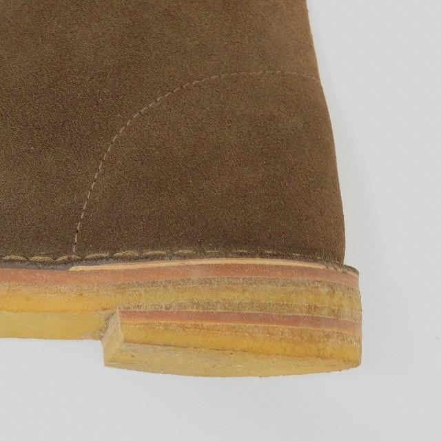 #wns クラークス Clarks ブーツ 7 1/2 茶 デザートブーツ スエード メンズ [824310] : アクイールヤフーショップ ...