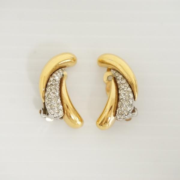 #anza パネッタ PANETTA イヤリング ゴールド シルバー ラインストーン レディース [827031] : アクイールヤフーショップ - 通販 - Yahoo!ショッピング