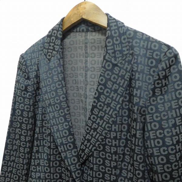 SPECCHIO #anc スペッチオ ジャケット 40 黒系 ロゴ 総柄 レディース [851176] : アクイールヤフーショップ ...