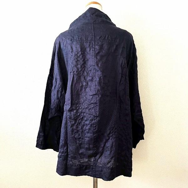 #snc イムセンソユニコ i+mu sensounico ジャケット 40 紺 ドルマン風 麻 薄手 タグ付き 美品 レディース [858924] : アクイールヤフーショップ - 通販 ...