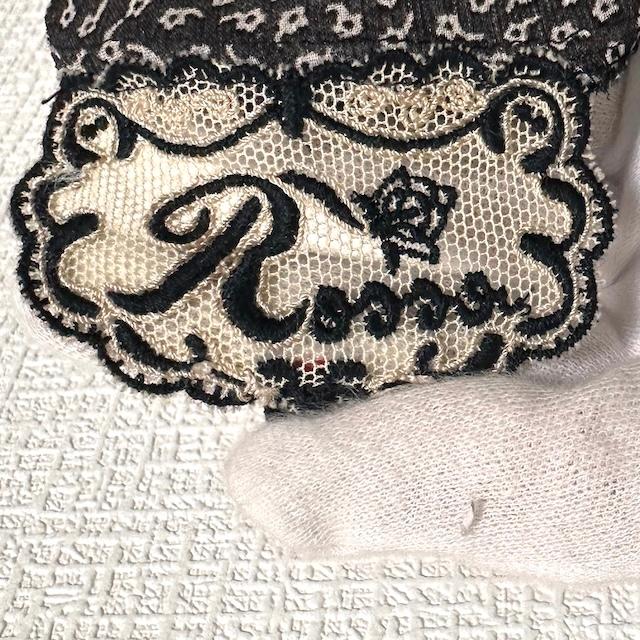 【中古】インポートロッサ import Rossa ワンピース 五分袖 ひざ丈 総柄 44 黒 ベージュ 305-260 /TK ■MU レディース snc インポートロッサ import Rossa チュニック 42 黒 ベージュ 半袖