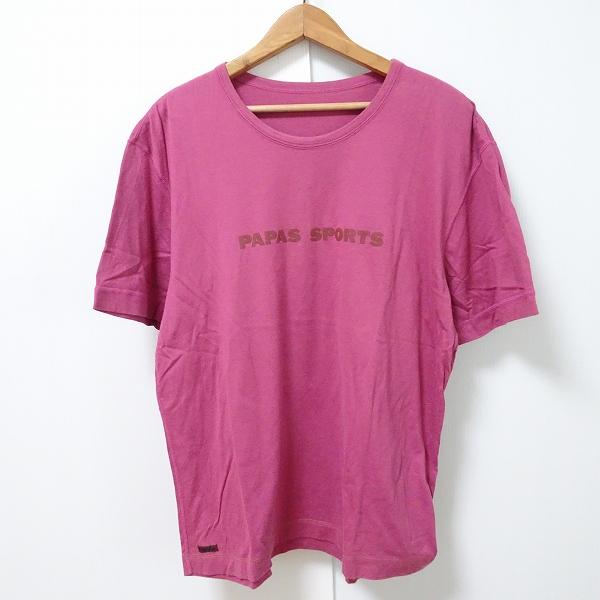 PAPAS #snc パパス Papas Tシャツ L 紫系 ロゴ メンズ [888355] : アクイールヤフーショップ - 通販 ...