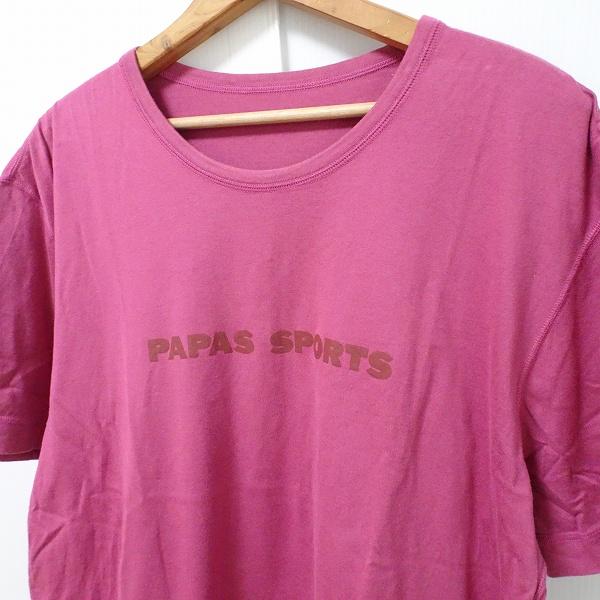 PAPAS #snc パパス Papas Tシャツ L 紫系 ロゴ メンズ [888355] : アクイールヤフーショップ - 通販 ...
