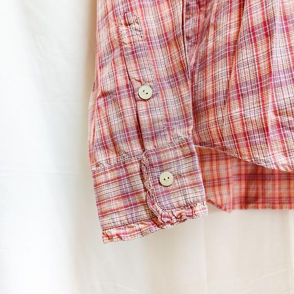 PINK HOUSE #anc ピンクハウス PINKHOUSE シャツ ブラウス M 赤 PINK HOUSE #anc ピンクハウス PINKHOUSE シャツ ブラウス M 赤