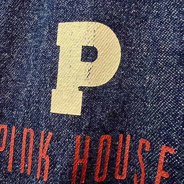 wsc ピンクハウス PINKHOUSE ブルゾン 青系 赤 白 デニム wsc ピンクハウス PINKHOUSE ブルゾン 青系 赤 白 デニム