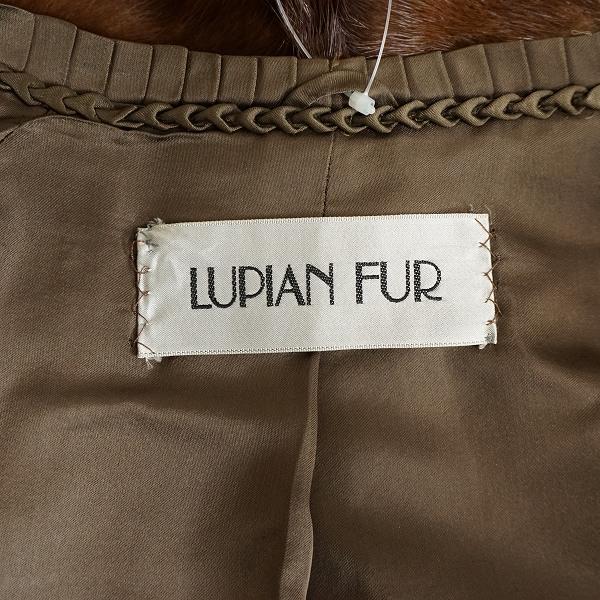 wnc ルピアンファー LUPIAN FUR 毛皮コート 茶 ミンク wnc ルピアンファー LUPIAN FUR 毛皮コート 茶 ミンク